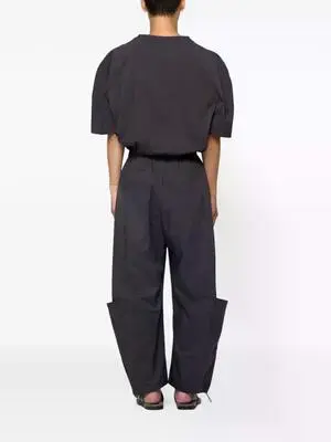 AMOMENTO Pocket-detail Work Trousers