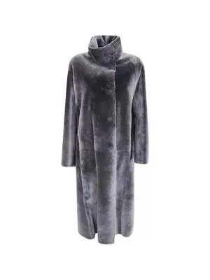 Giorgio Armani Reversible Lamb-fur Coat