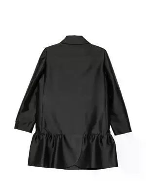 Dice Kayek Sequin-embellished Ruffled Coat