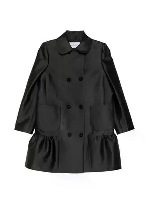 Dice Kayek Sequin-embellished Ruffled Coat