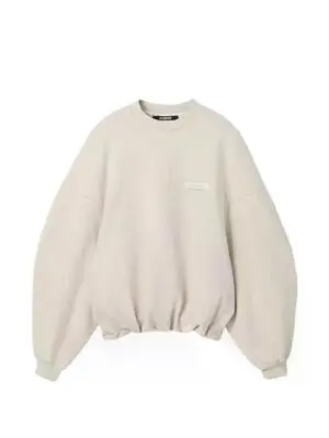 Jacquemus The Ruban Sweatshirt - Neutrals