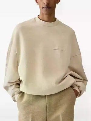 Jacquemus The Ruban" Sweatshirt - Neutrals