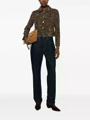 Tagliatore Double-breasted Tweed Jacket