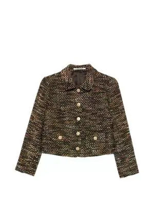 Tagliatore Double-breasted Tweed Jacket