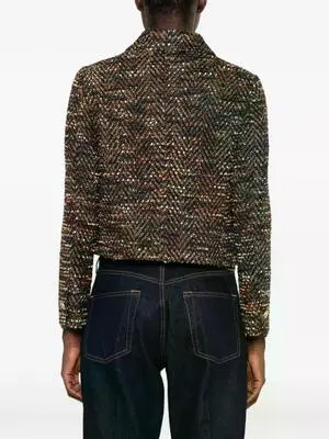 Tagliatore Double-breasted Tweed Jacket