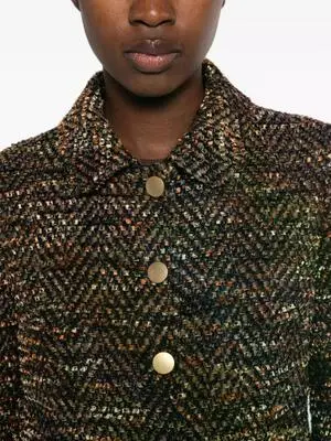Tagliatore Double-breasted Tweed Jacket