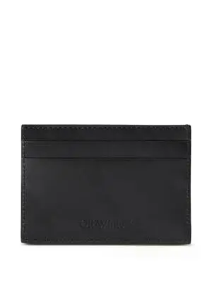 Off-White Jitney Quote Card Holder - Black