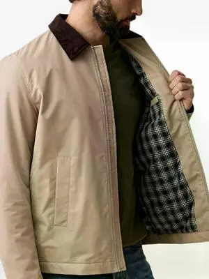 JOOP! Corduroy Collar Zip-up Jacket