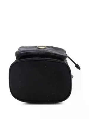 Prada Drawstring Tessuto Small Bucket Bag - Black