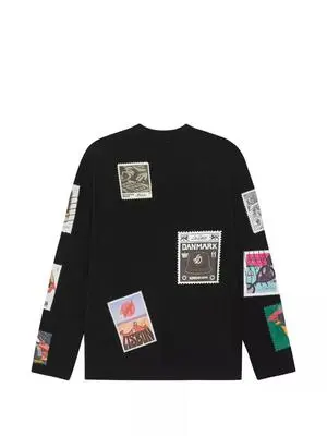 LES DEUX Stamp-print Sweater