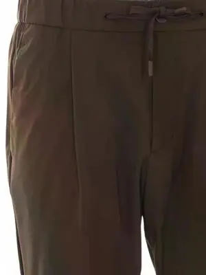 Herno Drawstring-waist Straight-leg Trousers