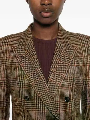 Tagliatore Double-breasted Check-pattern Jacket