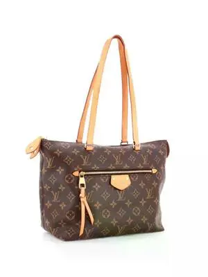 LOUIS VUITTON Iena Tote Monogram Canvas Pm Shoulder Bag - Brown