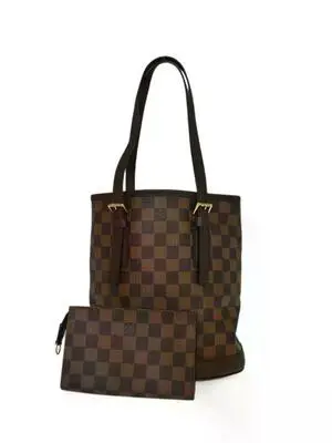 LOUIS VUITTON 2001 Marais Tote Bag - Brown