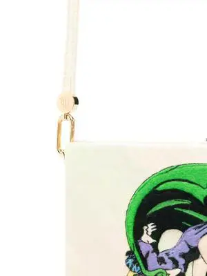 OLYMPIA LE-TAN Catwoman Embroidered Clutch Bag
