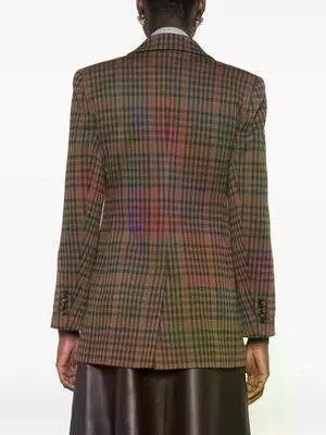 Max Mara Check-pattern Blazer