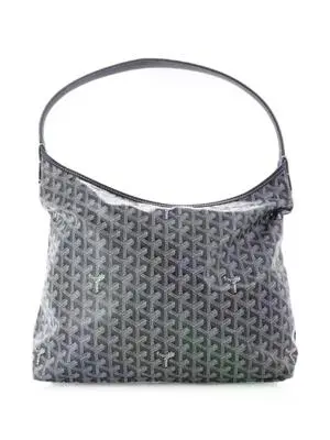 Goyard Boheme Coated Canvas Hobo Bag