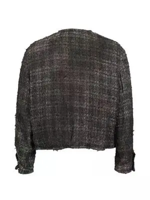 DOUBLET Tweed Frayed Jacket