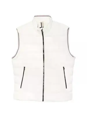 BOSS Quilted Gilet - White