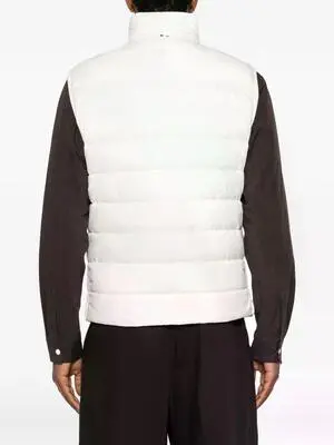 BOSS Quilted Gilet - White