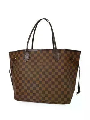 LOUIS VUITTON 2010 Mm Neverfull Tote Bag - Brown