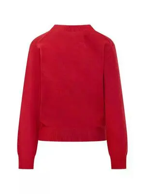 Kenzo Jumping Tiger Cotton Wool Sweater - Red