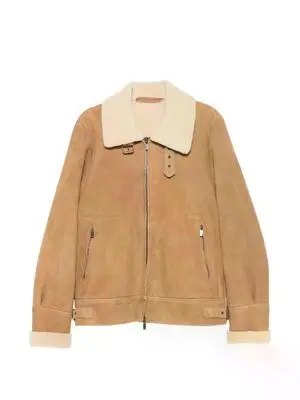 SALVATORE SANTORO Zip-up Jacket - Brown