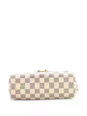LOUIS VUITTON Croisette Handbag Damier Crossbody Bag - White