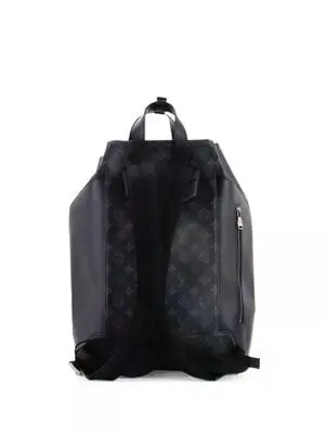 LOUIS VUITTON Explorer Flash Fragment Monogram Eclipse Canvas Backpack - Black