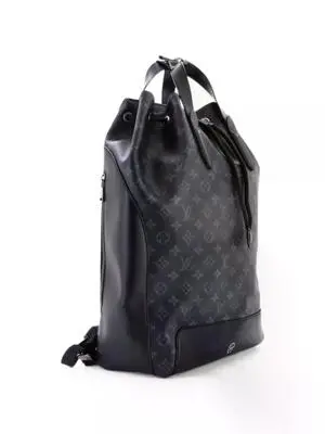 LOUIS VUITTON Explorer Flash Fragment Monogram Eclipse Canvas Backpack