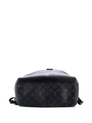 LOUIS VUITTON Explorer Flash Fragment Monogram Eclipse Canvas Backpack - Black