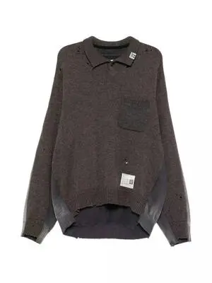 Mihara Yasuhiro Long Sleeve Knitwear For Men