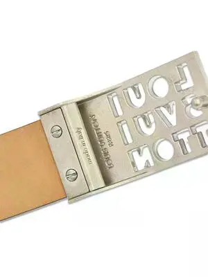 LOUIS VUITTON 2003 Ceinture Lst Cut Belt