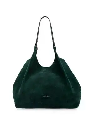GIANNI CHIARINI Large Dua Suede Shoulder Bag