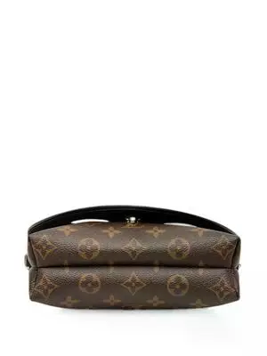 LOUIS VUITTON 2017 Monogram And Epi Printed Kabuki Masks Pochette Satchel