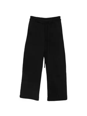 THOM KROM Wide-leg Drawstring Trousers - Black