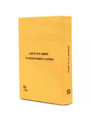 OLYMPIA LE-TAN London Style Week Book Clutch Bag - Yellow