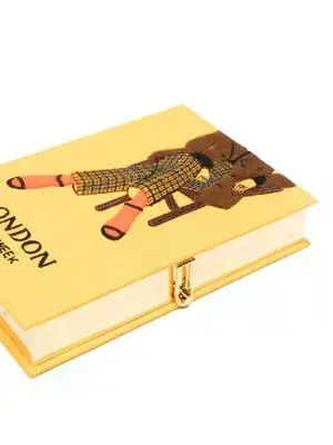 OLYMPIA LE-TAN London Style Week Book Clutch Bag - Yellow