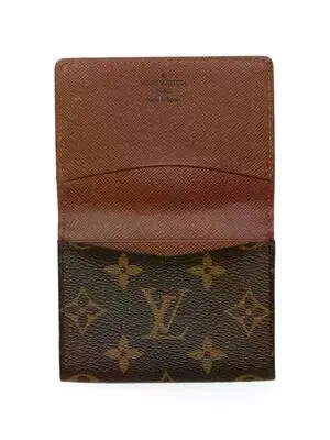 LOUIS VUITTON 2013 Monogram Envelope Business Card Holder