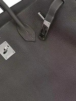 Hermès 2006 Taurillon Clemence Birkin 40 Tote Bag