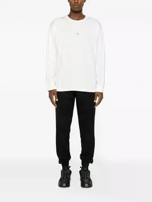 MAISON MARGIELA Logo-patch Long-sleeve T-shirt