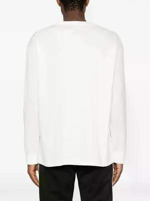 MAISON MARGIELA Logo-patch Long-sleeve T-shirt