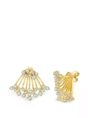 GRAZIELA Açaí Diamond Earrings - Gold