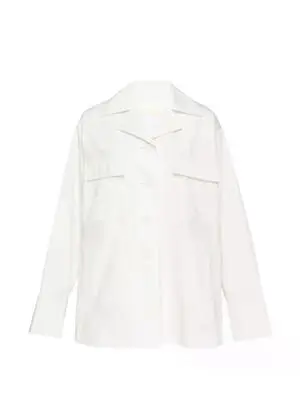 CLUB21 Thea Military Oversized Jacket - White