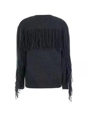P.a.r.o.s.h Fringe-detail Cashmere Sweater