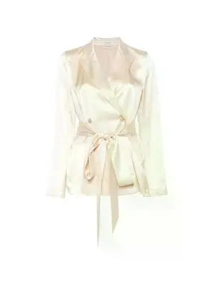 JOSEPH Archer Button-up Blazer - Neutrals