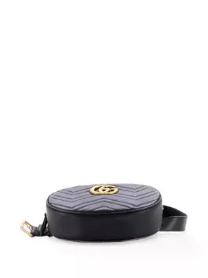 Gucci Gg Marmont Matelasse Leather Belt Bag