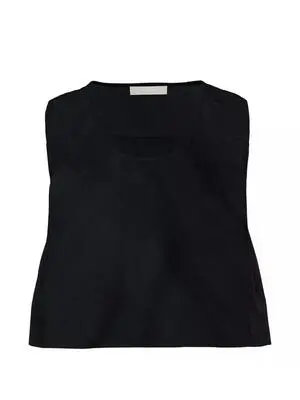 CLUB21 Canvas Cropped Scoop Neck Top
