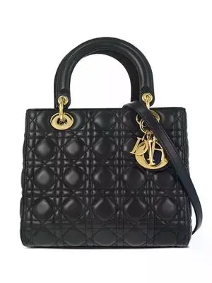 Dior Medium Lady Bag - Black