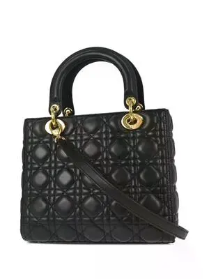 Dior Medium Lady Bag - Black